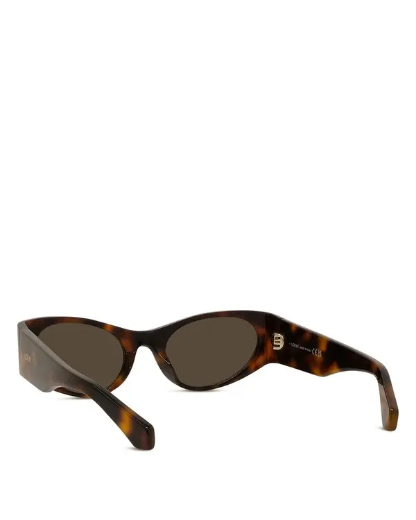 Loewe Signature Cat Eye Sunglasses, 53mm