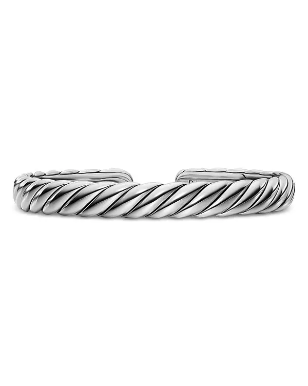 David Yurman Sculpted Cable Flex Bracelet - Silver