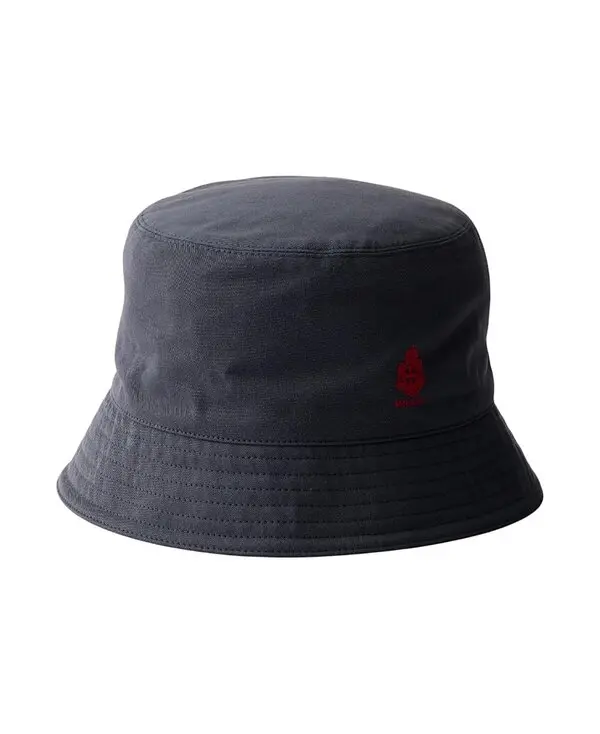 Prada Old Gabardine Bucket Hat - Blue