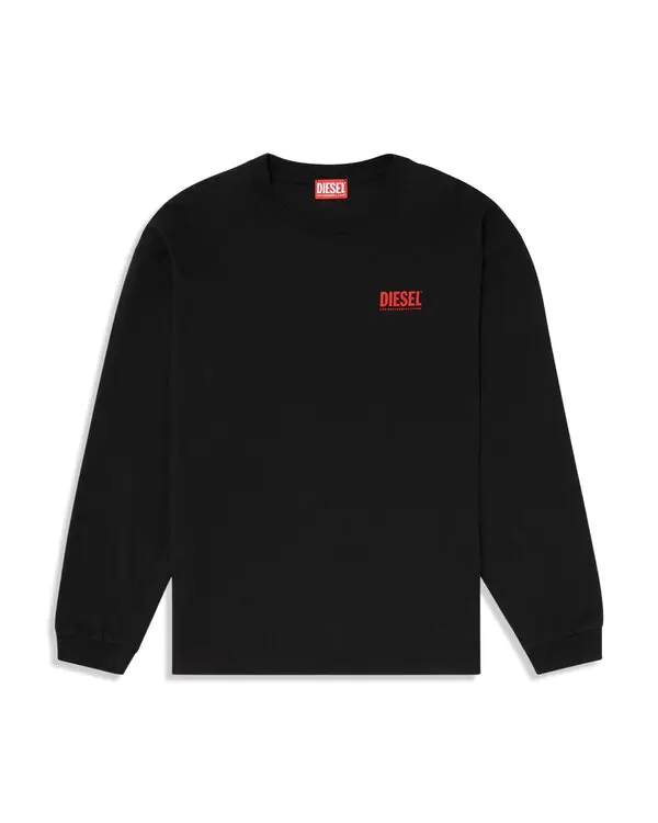 DIESEL® Crewneck Logo Shirt - Black