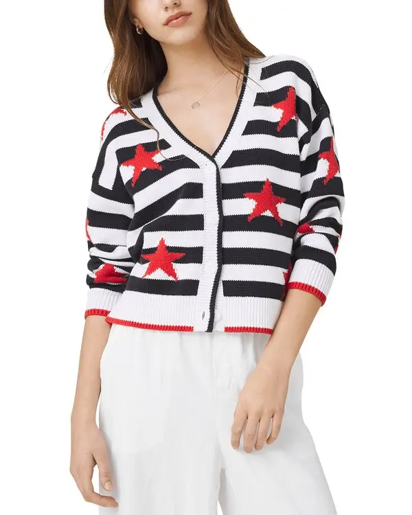 Splendid Mixed Print Cardigan