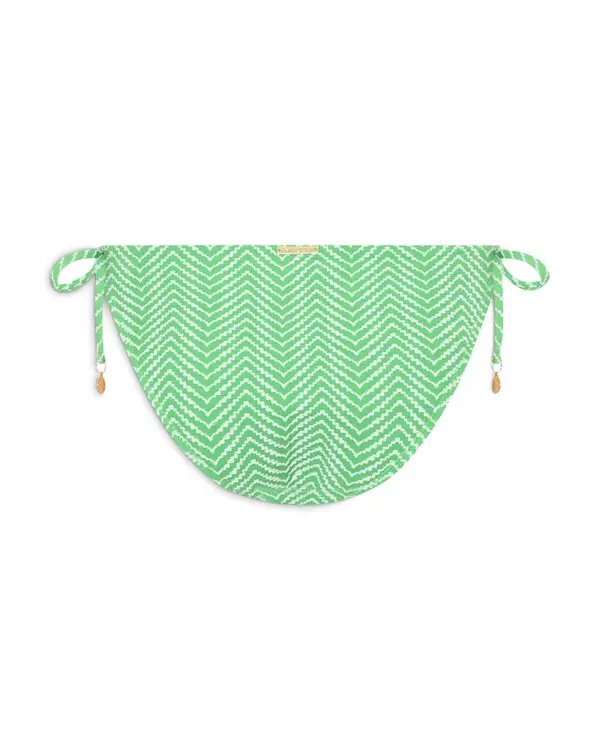 MILLY Verde Chevron Bikini Bottom