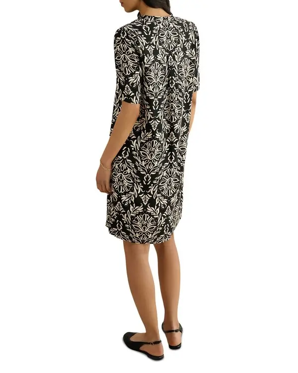 HOBBS LONDON Lucille Printed Viscose Dress