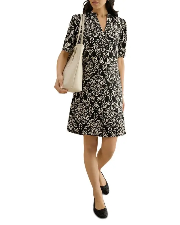 HOBBS LONDON Lucille Printed Viscose Dress