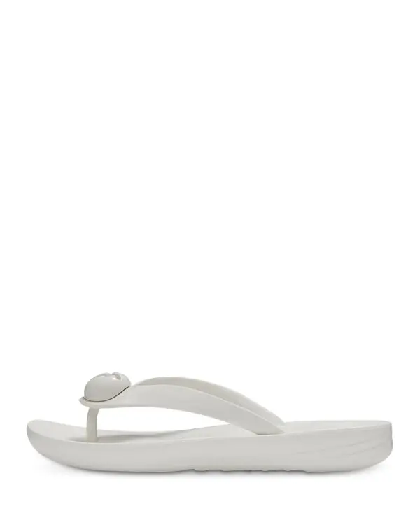 Fitflop Iqushion Glossy Button Sandals - Cream