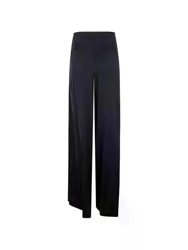 NOUVELLE SILK95FIVE Pleated Palazzo Pants