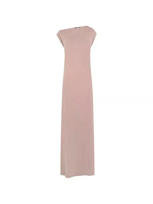 Seventy Cap-sleeve Boat-neck Dress