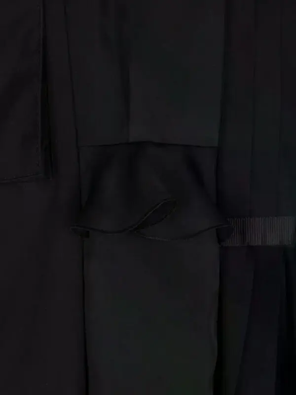 Sacai Asymmetrical Ruffled Dress