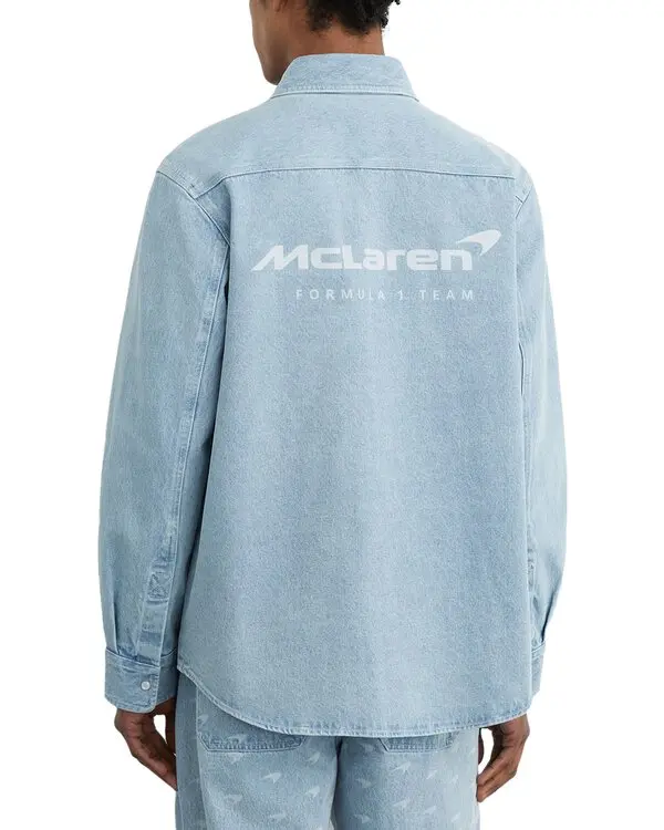 REISS X Mclaren Chronix Denim Shirt