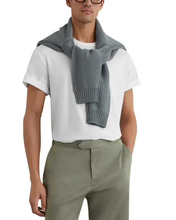 REISS Cantwell Tailored Shorts - Sage