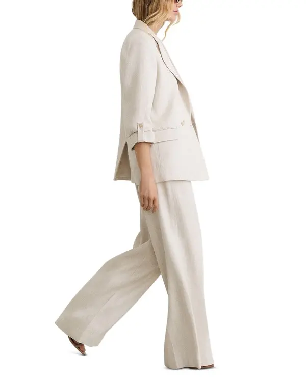 REISS Nolah Wide Leg Pants