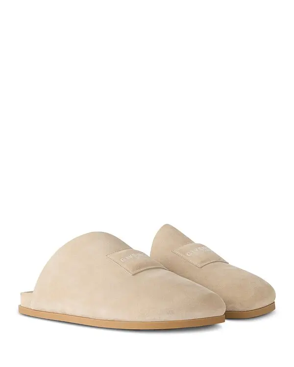 Givenchy Leather Mules - Beige