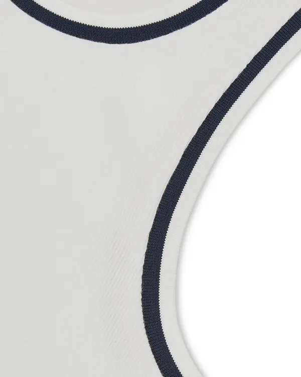 REISS Matilda Contrast Trim Vest