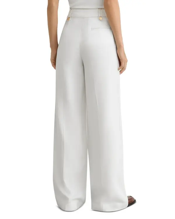 REISS Kaia Trousers - White