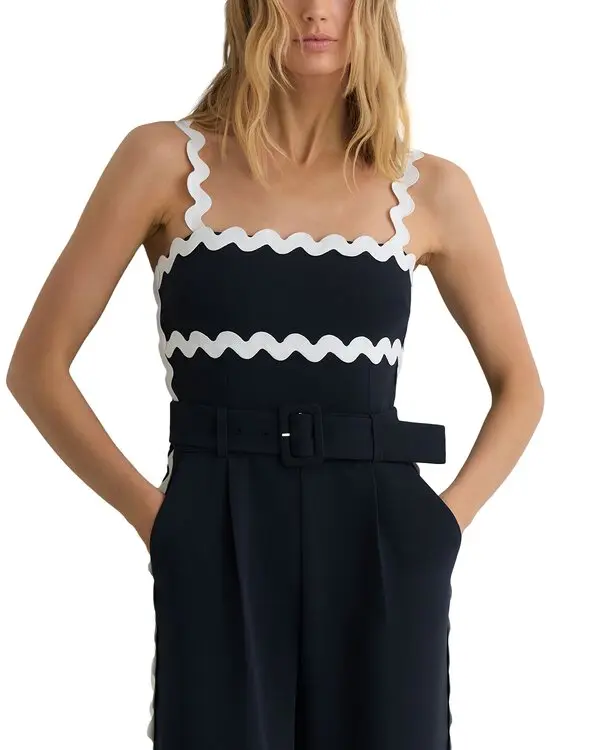 REISS Petite Dash Jumpsuit