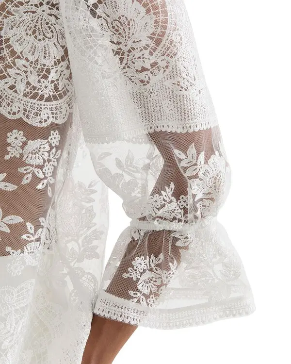 REISS Demi Lace Shirt