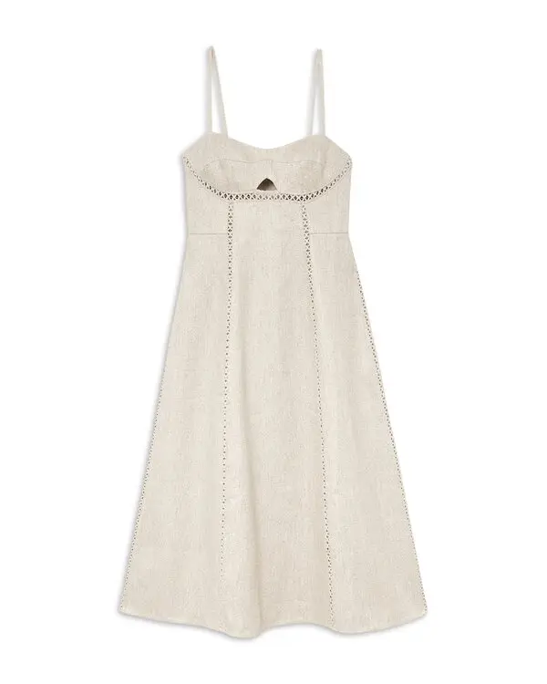 REISS Annie Midi Dress