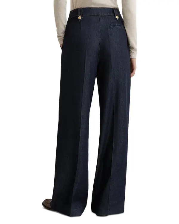 REISS Kaia Wide Leg Pants