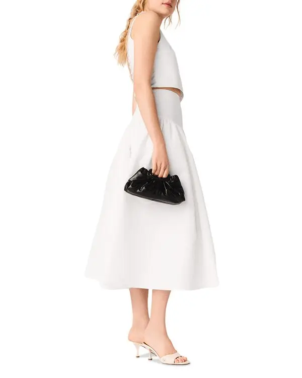 Maje Embellished Cropped Top