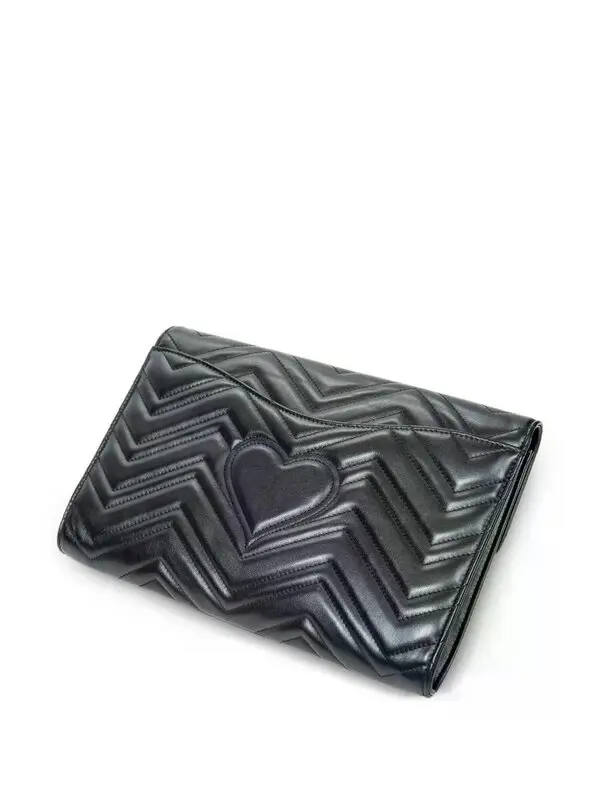 Gucci Gg Marmont Flap Clutch Bag
