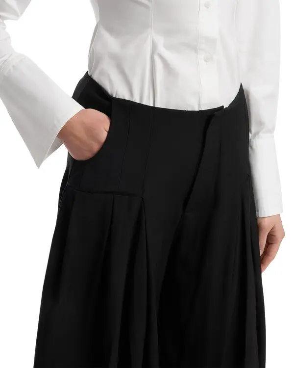LIBEROWE Wool Culotte Pants