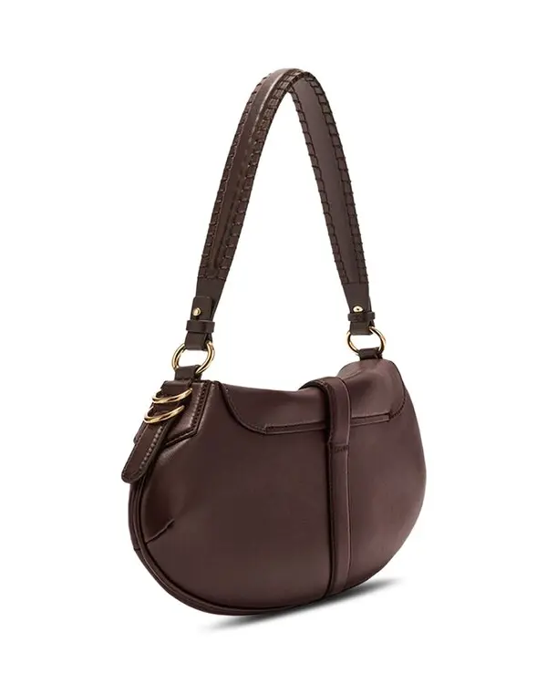 GANNI B Cat Shoulder Bag - Chicory Coffee