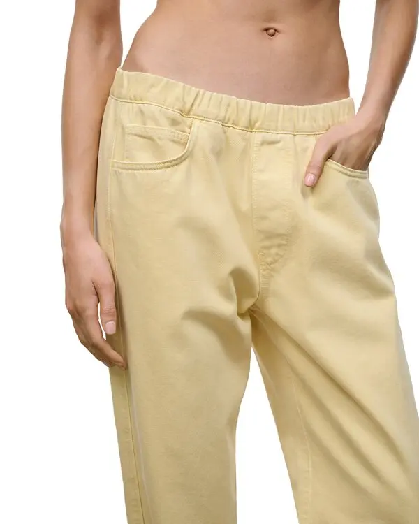 Staud Noah High Rise Wide Leg Jeans