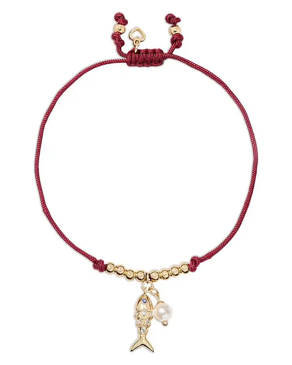 Kate Spade New York Fish Cord Bracelet - Red
