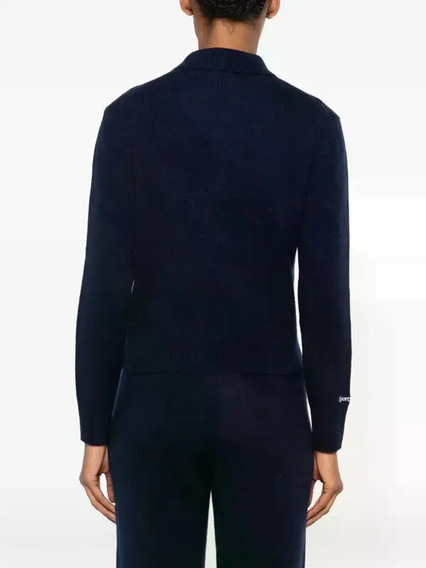 SPORTY & RICH Heritage Yankees Embroidered Sweater