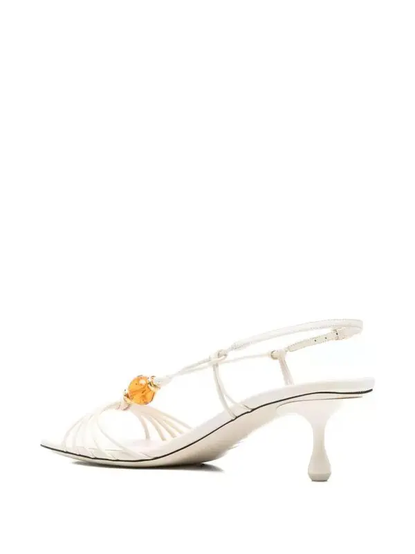 JIMMY CHOO Lova Bead-embellished Sandals
