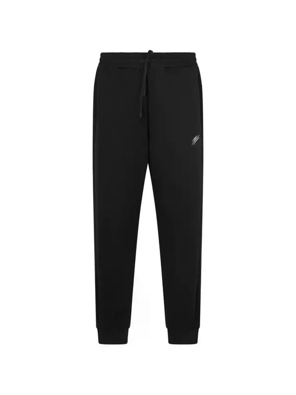 PLEIN SPORT Chrome Scratch Track Pants