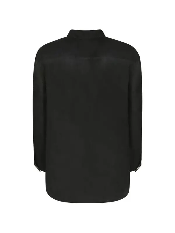 120% Lino Chest-pocket Button-up Shirt