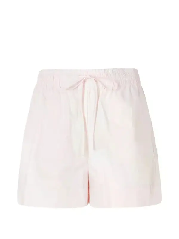 SOLOTRE Drawstring Waist Shorts - Pink