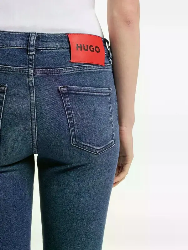 Hugo Logo Patch Skinny Jeans