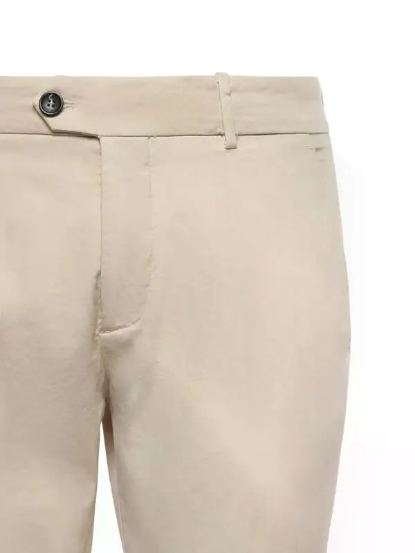 BE ABLE Pressed-crease Tailored Trousers
