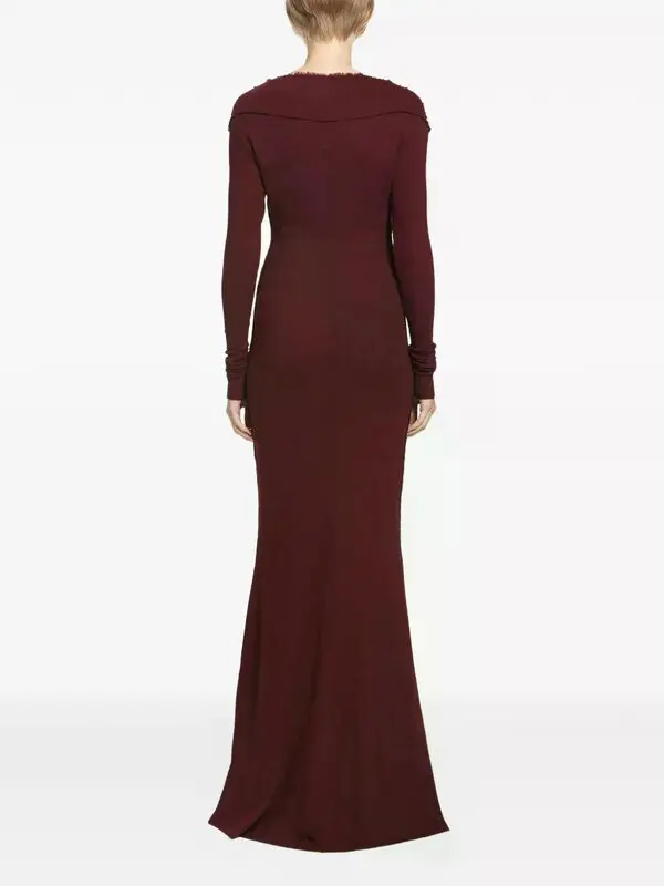 DAISY Slubbed-rib Maxi Dress