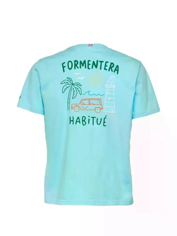 MC2 SAINT BARTH Portland Embroidered T-shirt