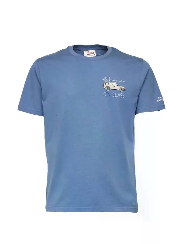 MC2 SAINT BARTH Portofino Embroidered T-shirt