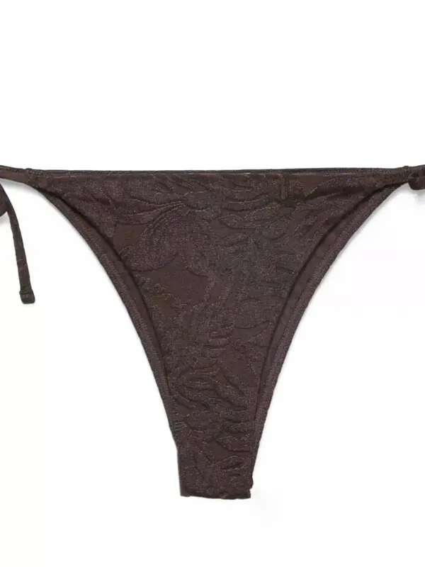 Emporio Armani Floral-jacquard Bikini