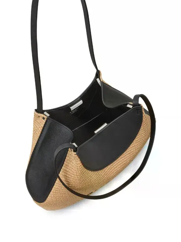 Givenchy Small Logo-print Woven Shoulder Bag