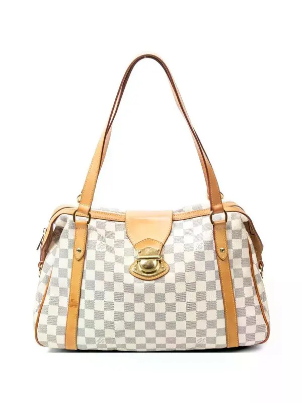 LOUIS VUITTON Damier Azur Stresa Shoulder Bag