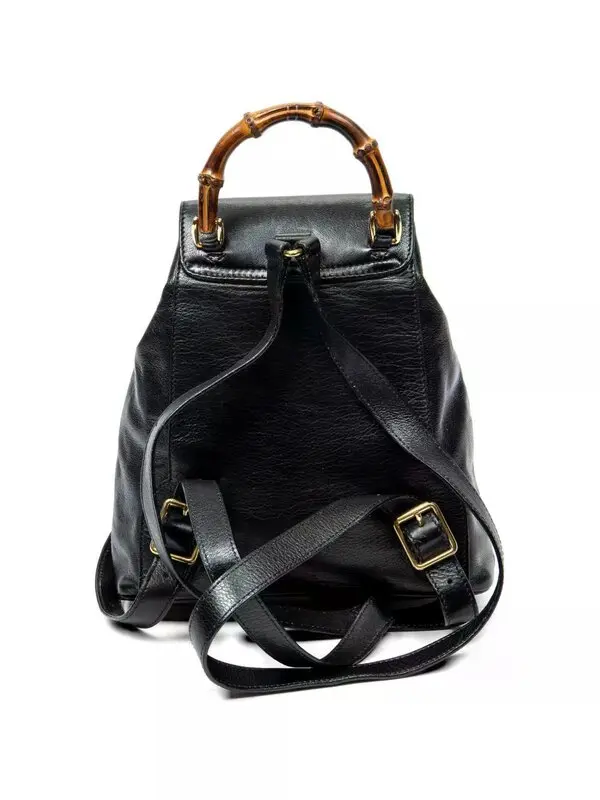 Gucci Mini Bamboo Handle Backpack