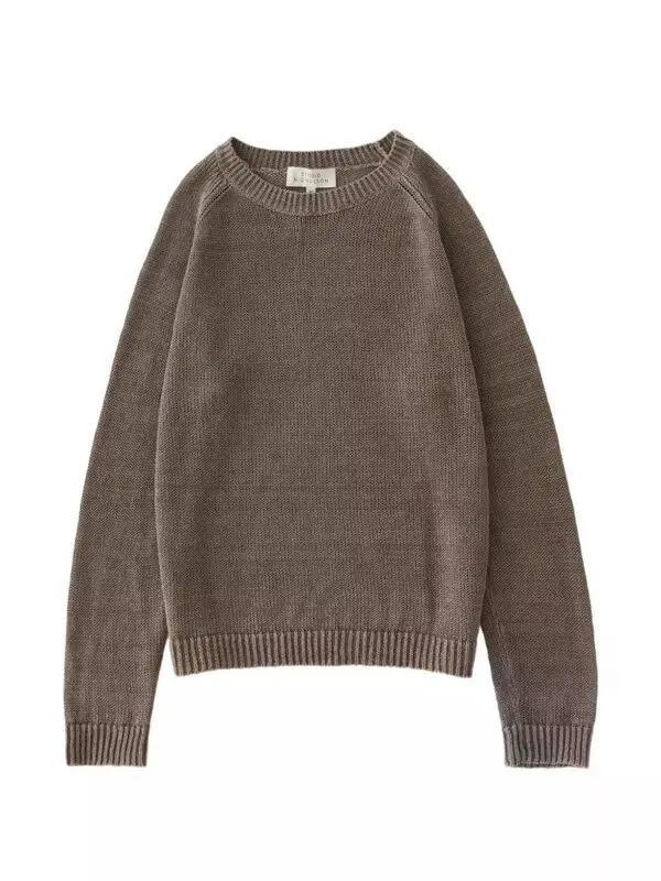 Studio Nicholson Coste Crew Neck Sweater - Brown