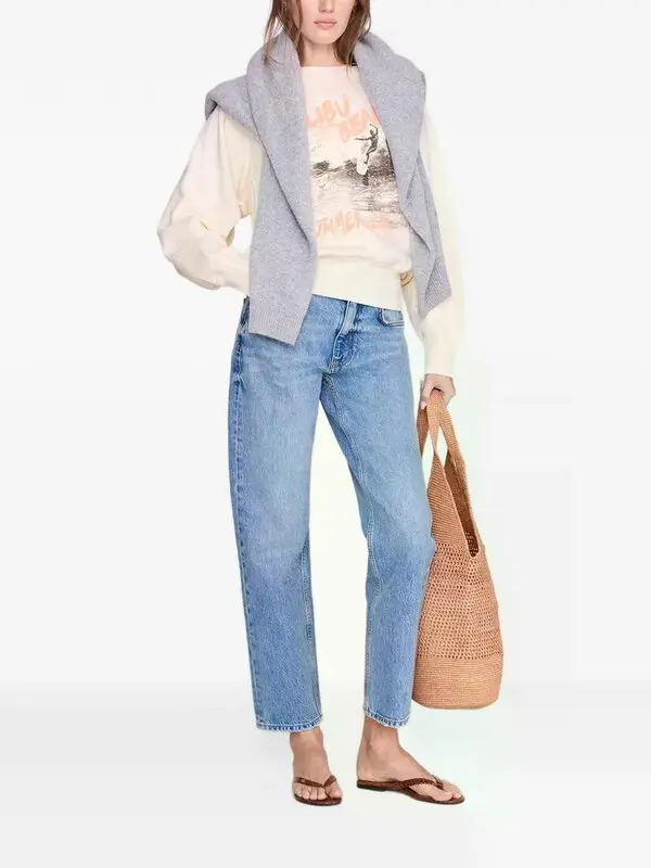 ANINE BING Harry Graphic-print Sweater