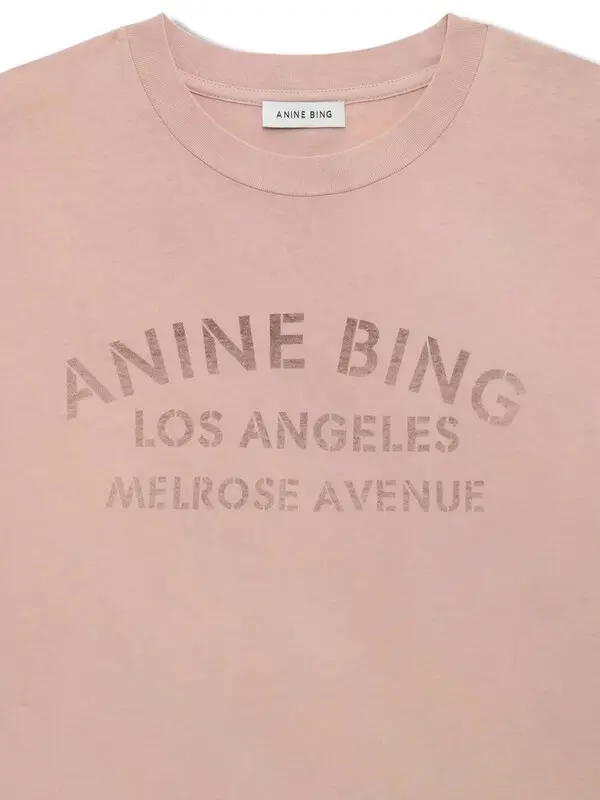 ANINE BING Ivan Long-sleeve Cotton T-shirt