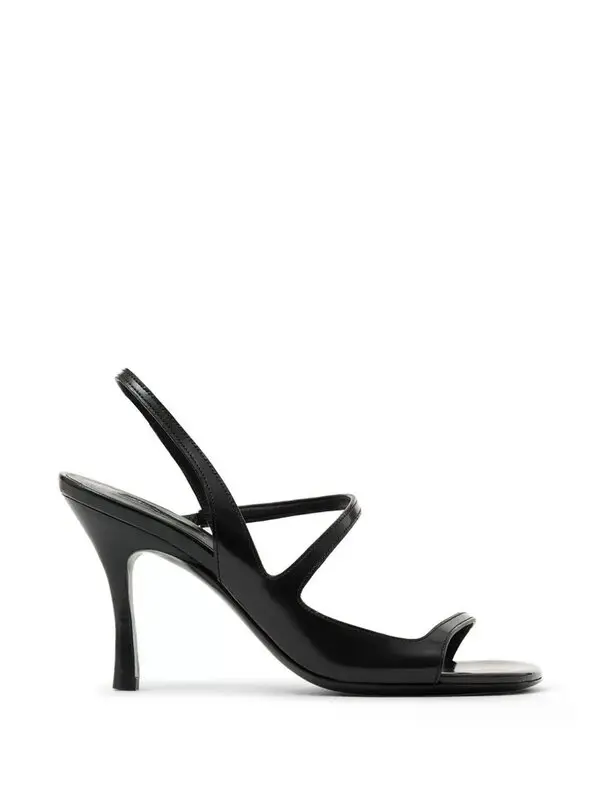 ANINE BING Iva Slingback Sandals - Black