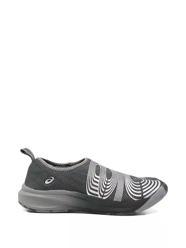 Asics Kiko Kostadinov X Split-toe Graphic-print Sneakers - Grey