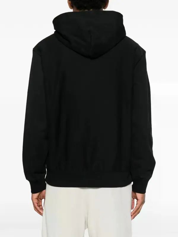 Calvin Klein Embroidered Logo Zip-up Hoodie
