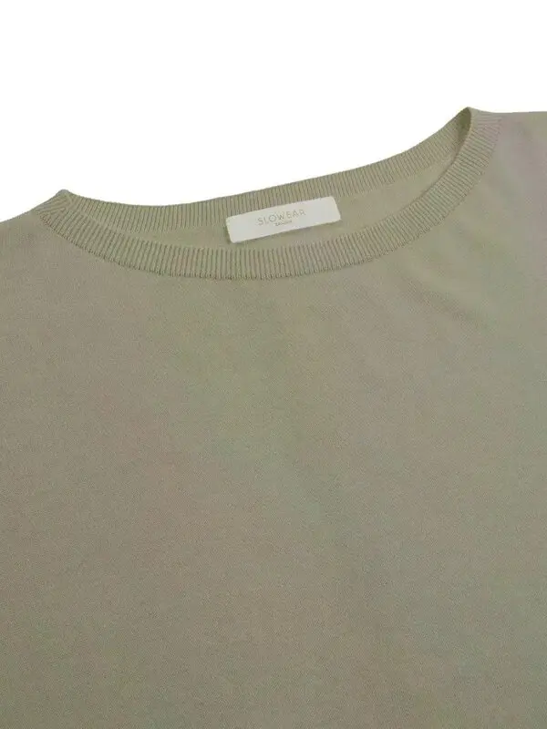 SLOWEAR Boat Neck Sweater