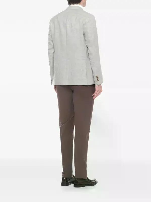 LATORRE Herringbone-pattern Notch-lapel Jacket